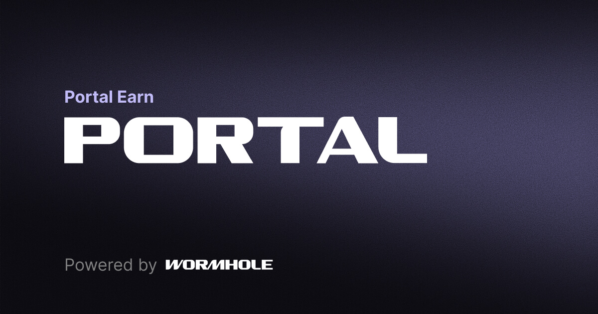 Wormhole Portal Earn